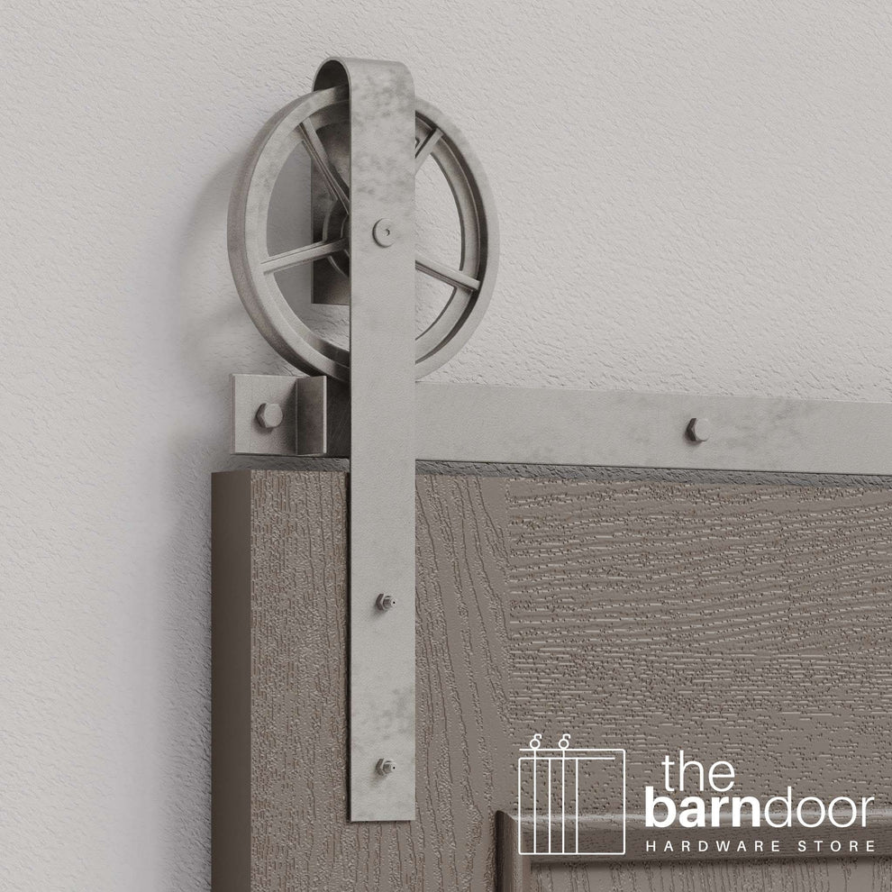 Heavy Duty Wagon Wheel Barn Door Hardware – Goldberg Brothers